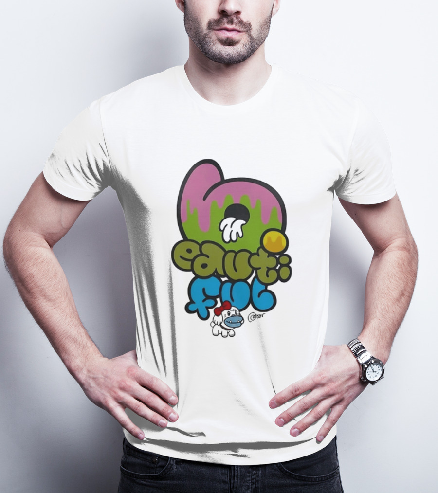 Beautiful Graffiti Melting Popsicle Drip T-Shirt