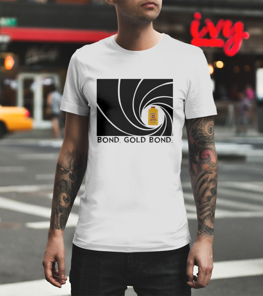 Bond Gold Bond Body Powder 007 T-Shirt