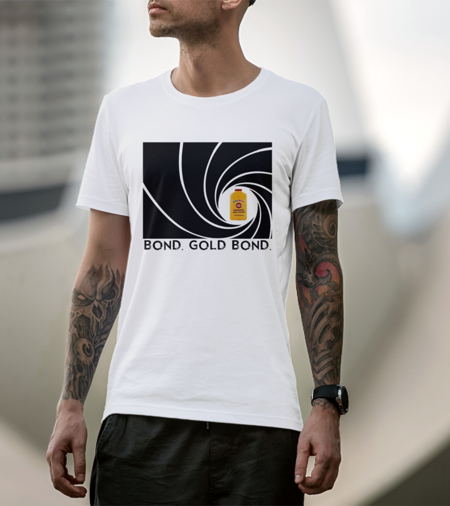 Bond Gold Bond Body Powder 007 T-Shirt