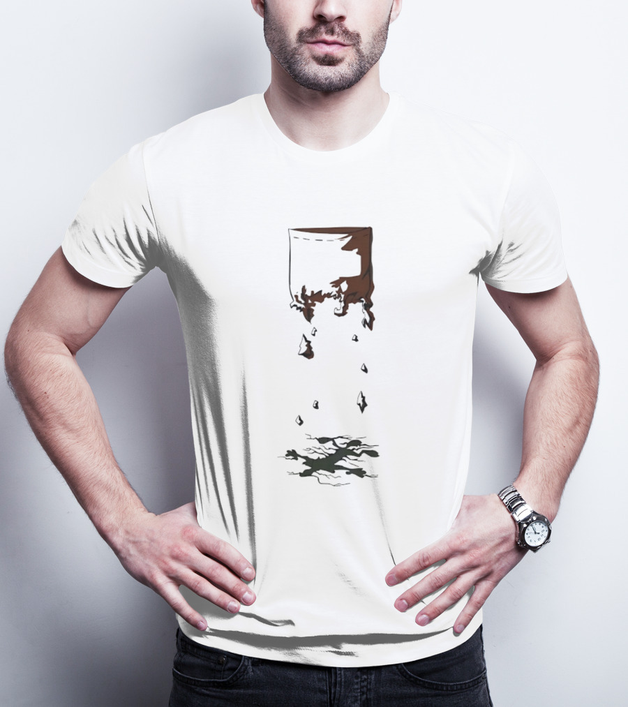 Calvin Falling From Pocket Parody Style Bill Watterson T-Shirt