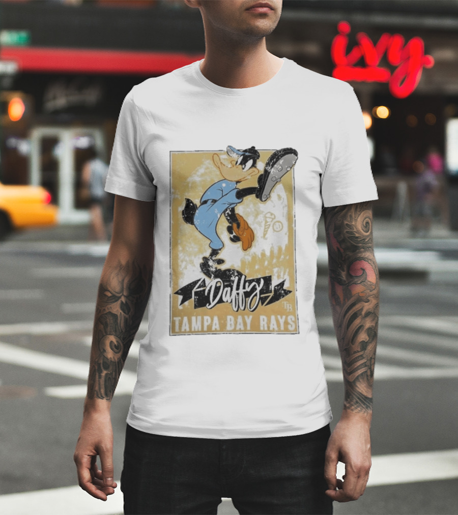 Daffy Duck Tampa Bay Rays Baseball TB T-Shirt