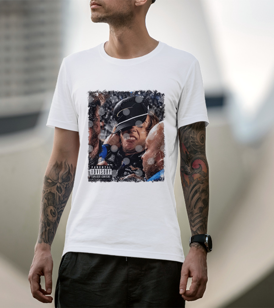 NASCAR Cup Series Racing Parental Advisory Explicit Content Victory Celebration T-Shirt