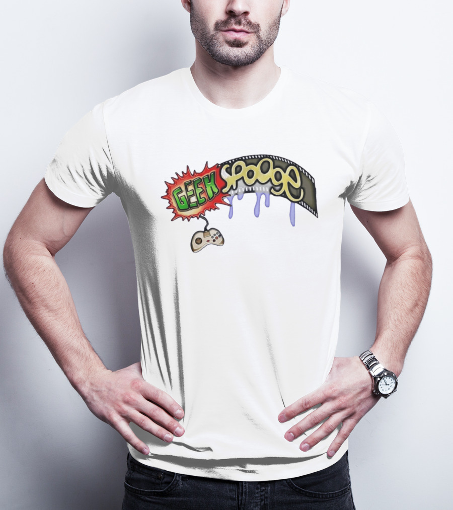 Geek Spooge Video Game Controller T-Shirt
