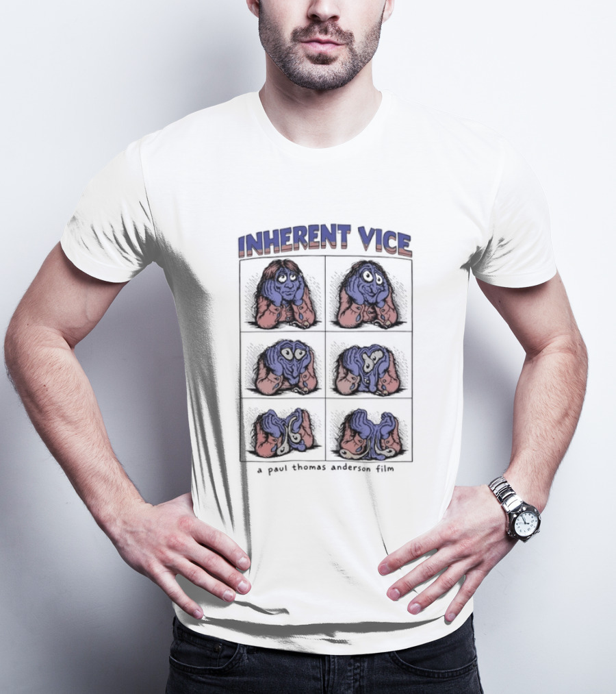 Inherent Vice A Paul Thomas Anderson Film Comic Strip T-Shirt