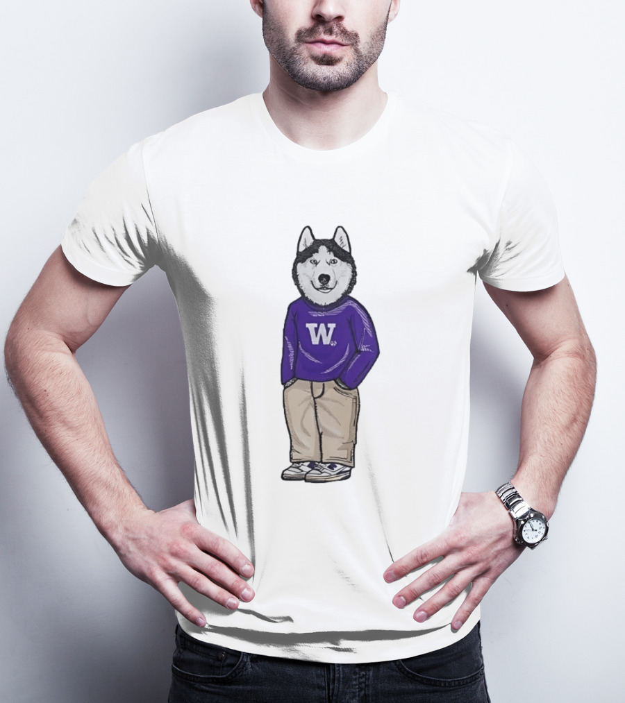 University Of Washington Husky Streetwear Boy UW W T-Shirt