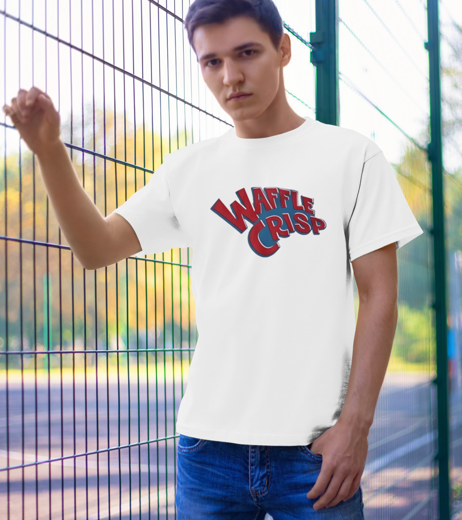 Waffle Crisp Cereal Retro Breakfast T-Shirt