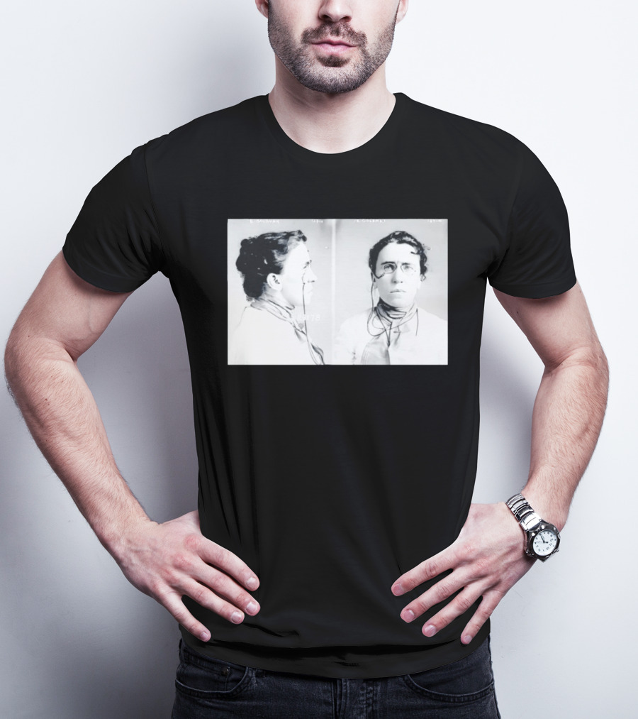 Emma Goldman Shot Anarchist Historical E. Goldmann 12178 T-Shirt