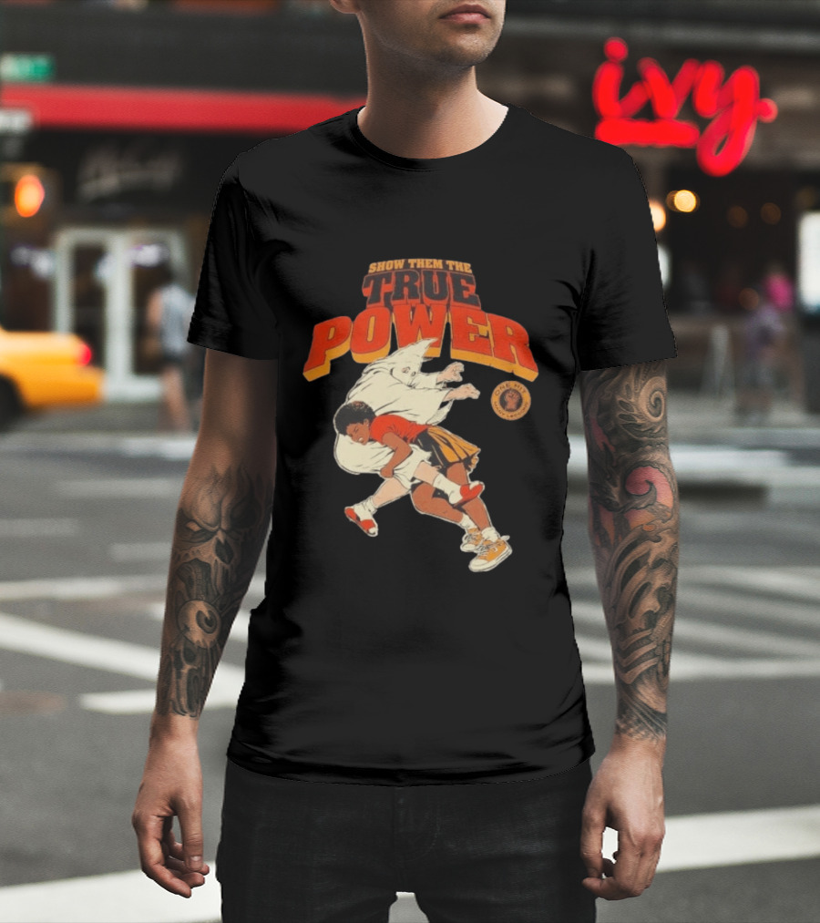 Show Them The True Power One Hit Many Lessons Basketball Spirit T-Shirt