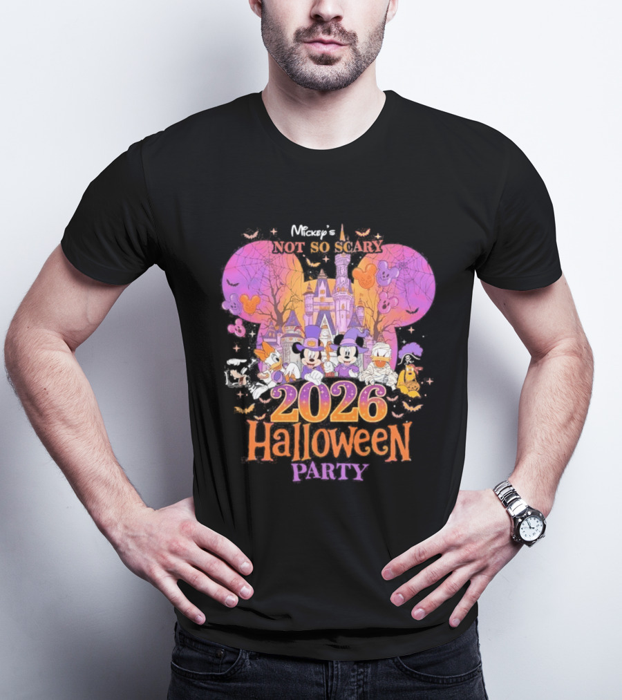 Mickey's Not So Scary 2026 Halloween Party T-Shirt
