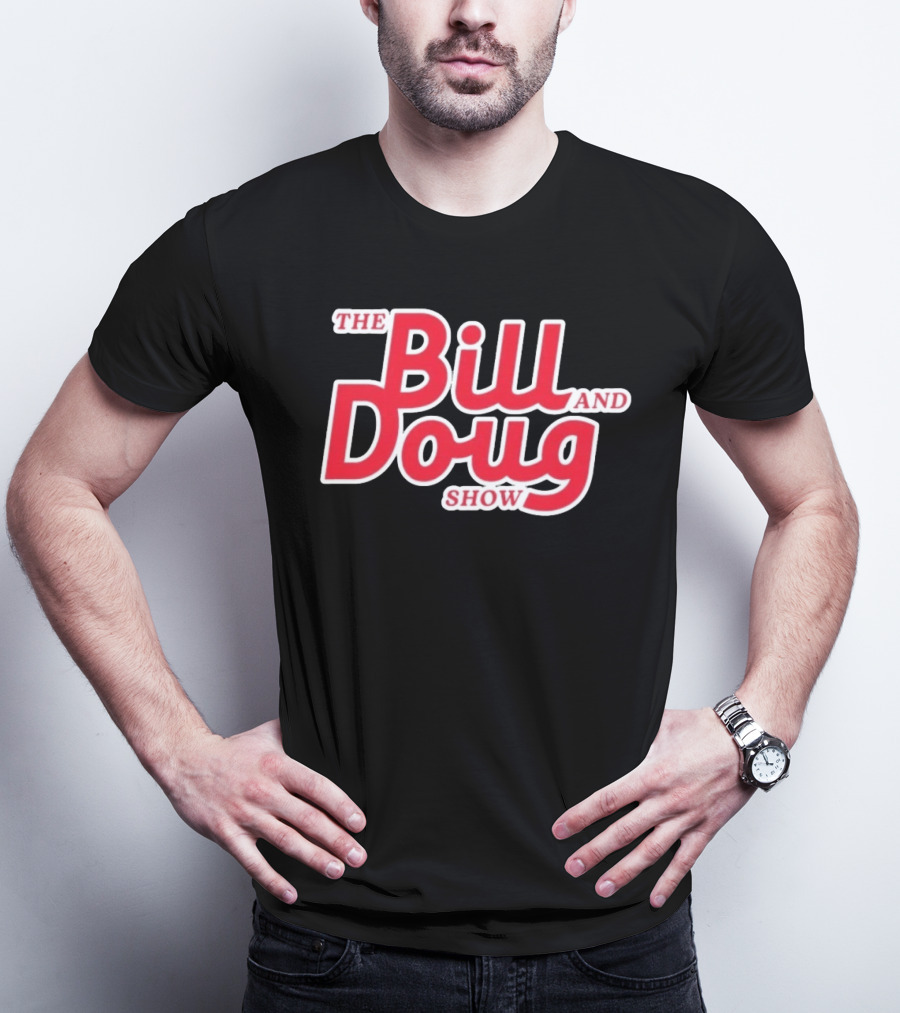 Ohio State Buckeyes The Bill And Doug Show Red Lettering T-Shirt