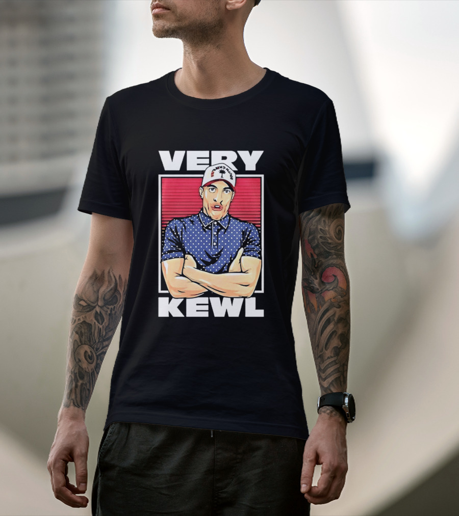 Very Kewl South Carolina Palm Tree Polka Dot Polo T-Shirt