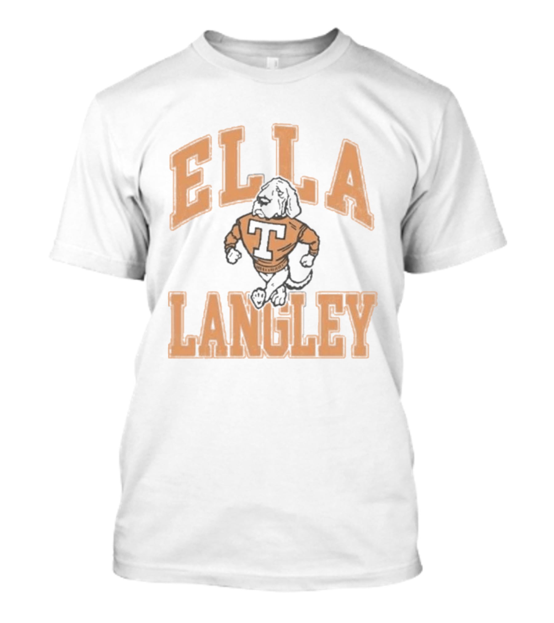Ella Langley Live At Food City Center Knoxville With Iconic Tennessee Mascot T T-Shirt
