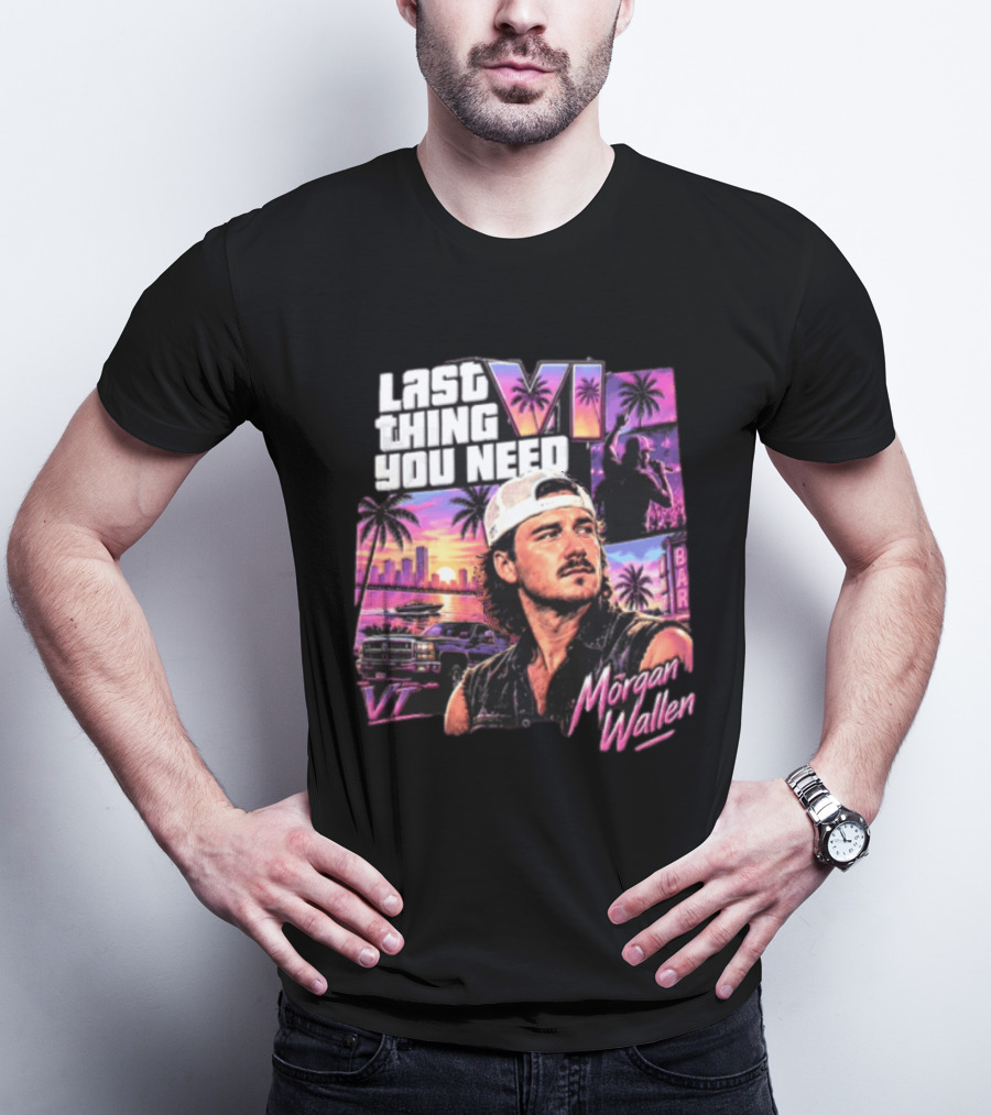 Morgan Wallen Last Thing You Need Miami Vice T-Shirt