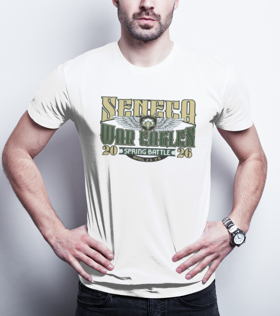 Seneca War Eagles Spring Battle April 23 26 2026 Tournament T-Shirt