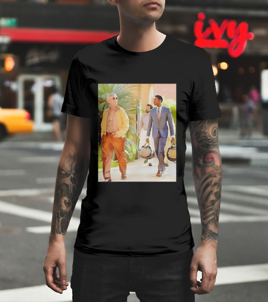Snowfall TV Series Characters Franklin Saint Teddy McDonald Fashion Outfits T-Shirt