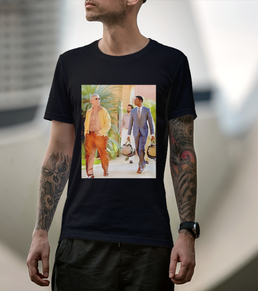 Snowfall TV Series Characters Franklin Saint Teddy McDonald Fashion Outfits T-Shirt