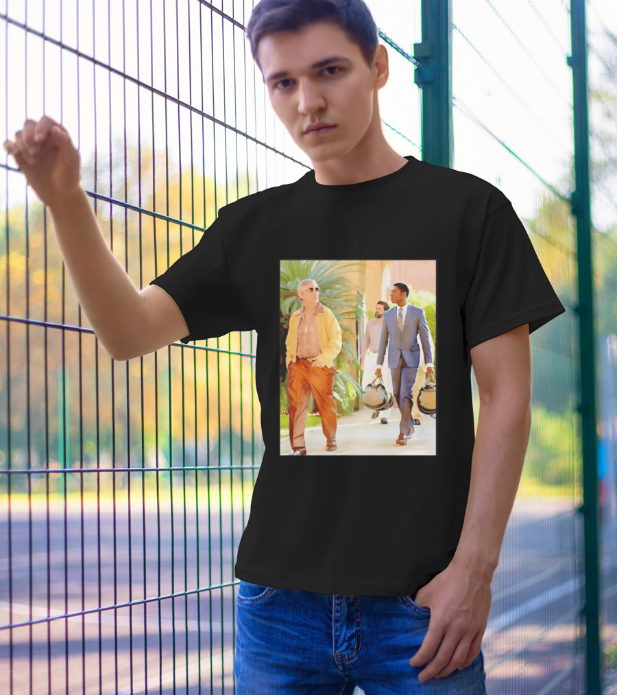 Snowfall TV Series Characters Franklin Saint Teddy McDonald Fashion Outfits T-Shirt