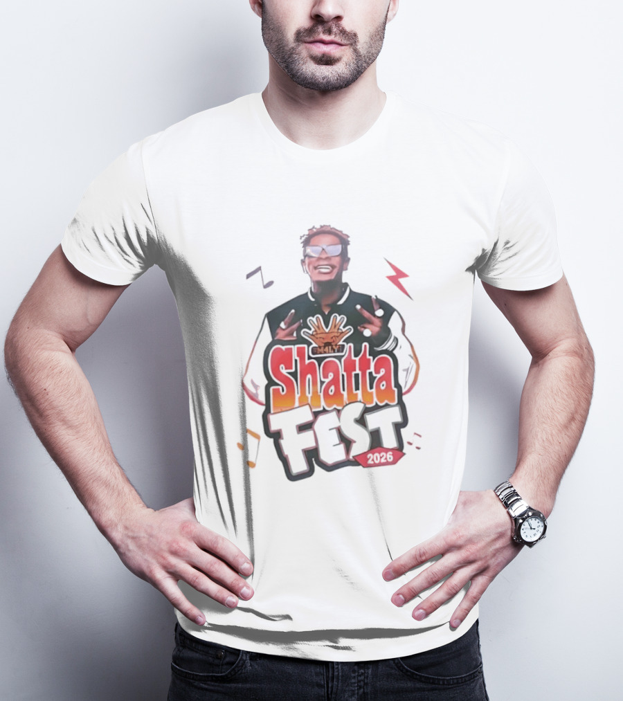 Shatta Wale Fest 2026 M4LY Dancehall Vibes Music Festival T-Shirt