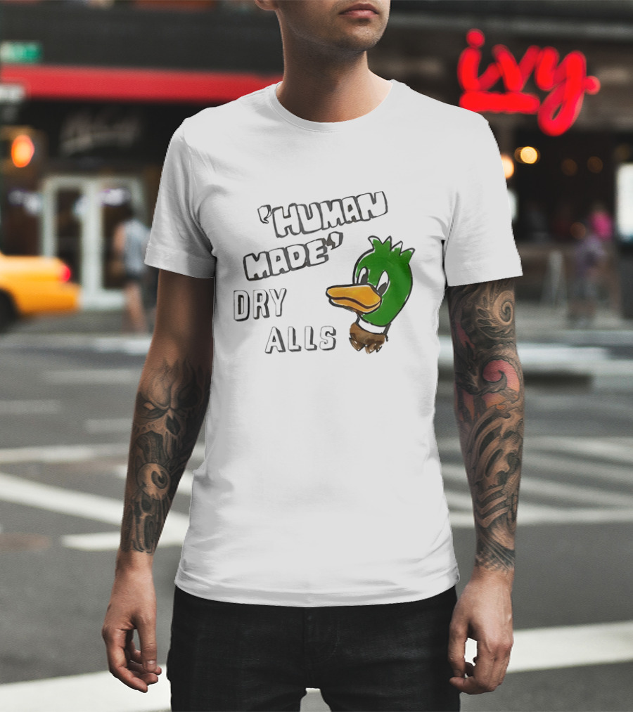 Human Made Dry Alls Duck Nigo Streetwear T-Shirt