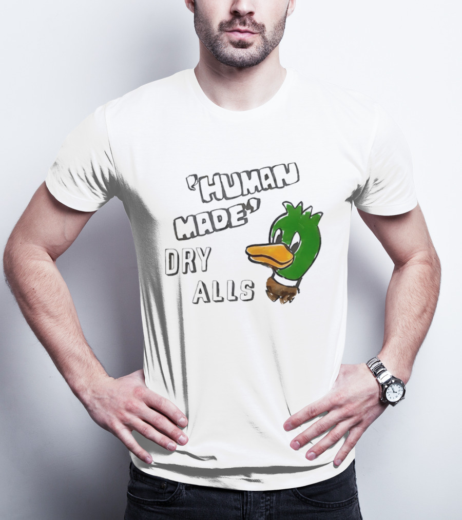 Human Made Dry Alls Duck Nigo Streetwear T-Shirt