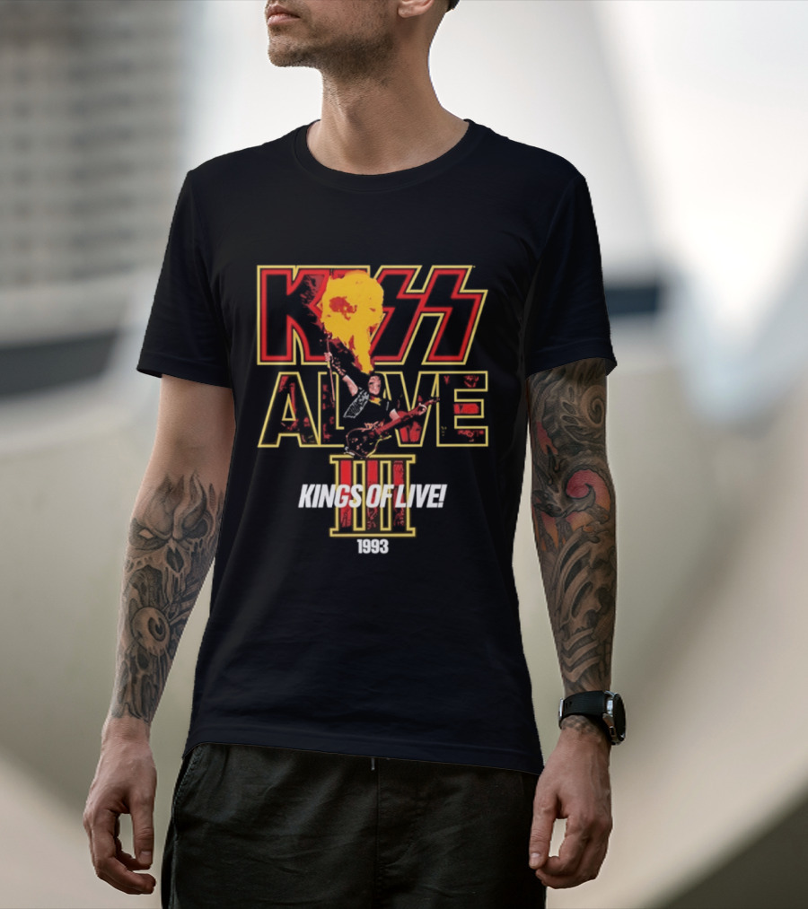 Kiss Alive III Kings Of Live 1993 T-Shirt