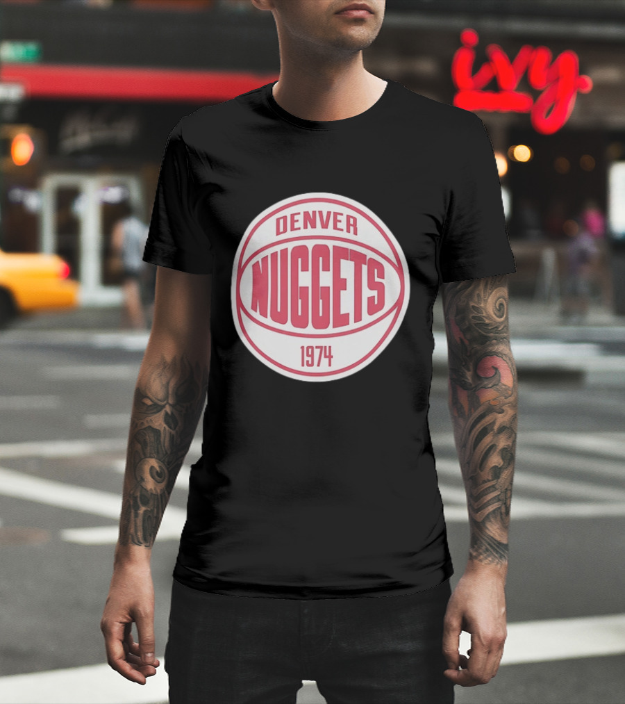 Denver Nuggets 1974 Vintage Basketball T-Shirt