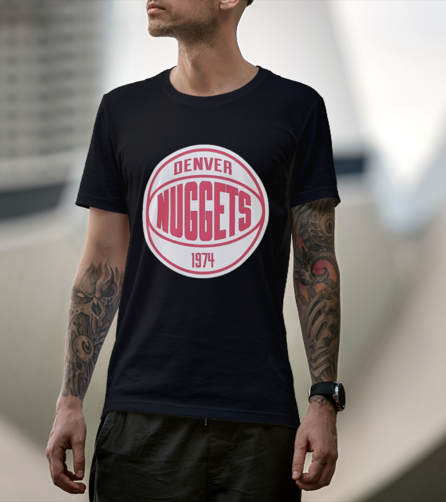 Denver Nuggets 1974 Vintage Basketball T-Shirt