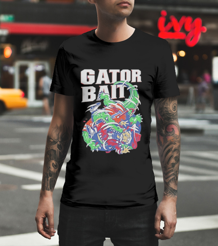 Gator Bait Fierce Florida Gators College Football Rivalry T-Shirt