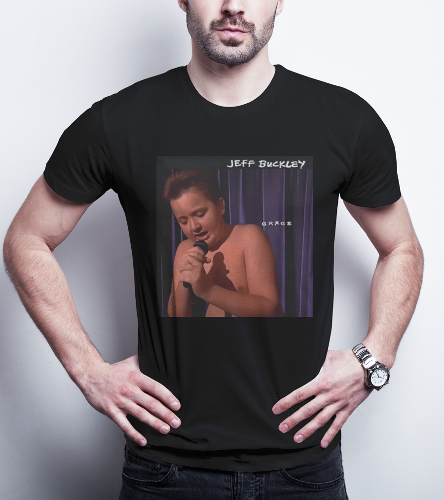 Jeff Buckley Grace Gibby Photo Image T-Shirt