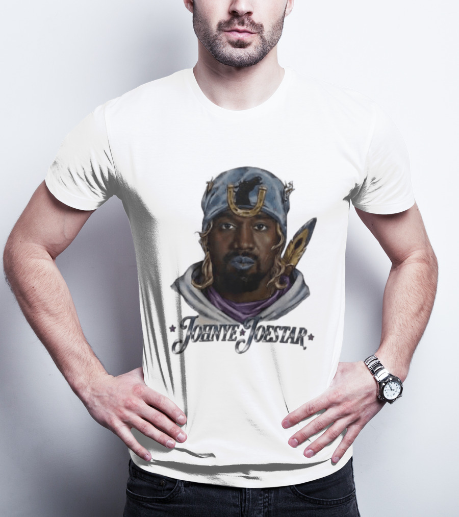 JOHN YE JOESTAR Anime Crossover Character Mashup T-Shirt