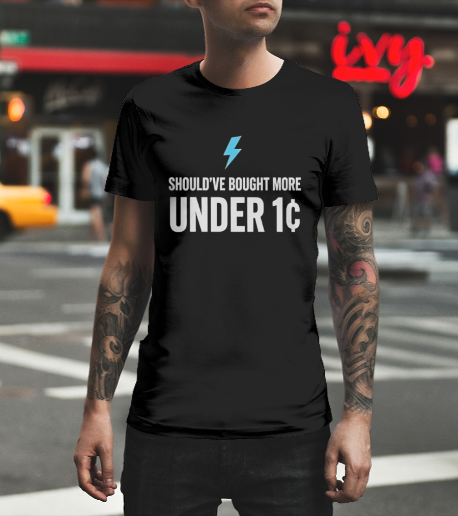 Lightning Bolt Should've Bought More Under 1c T-Shirt