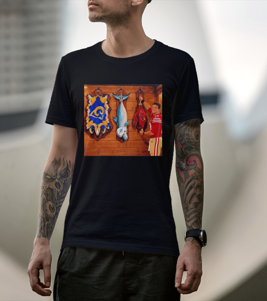 Brock Purdy San Francisco 49ers Los Angeles Rams Miami Dolphins Arizona Cardinals Victory Display T-Shirt