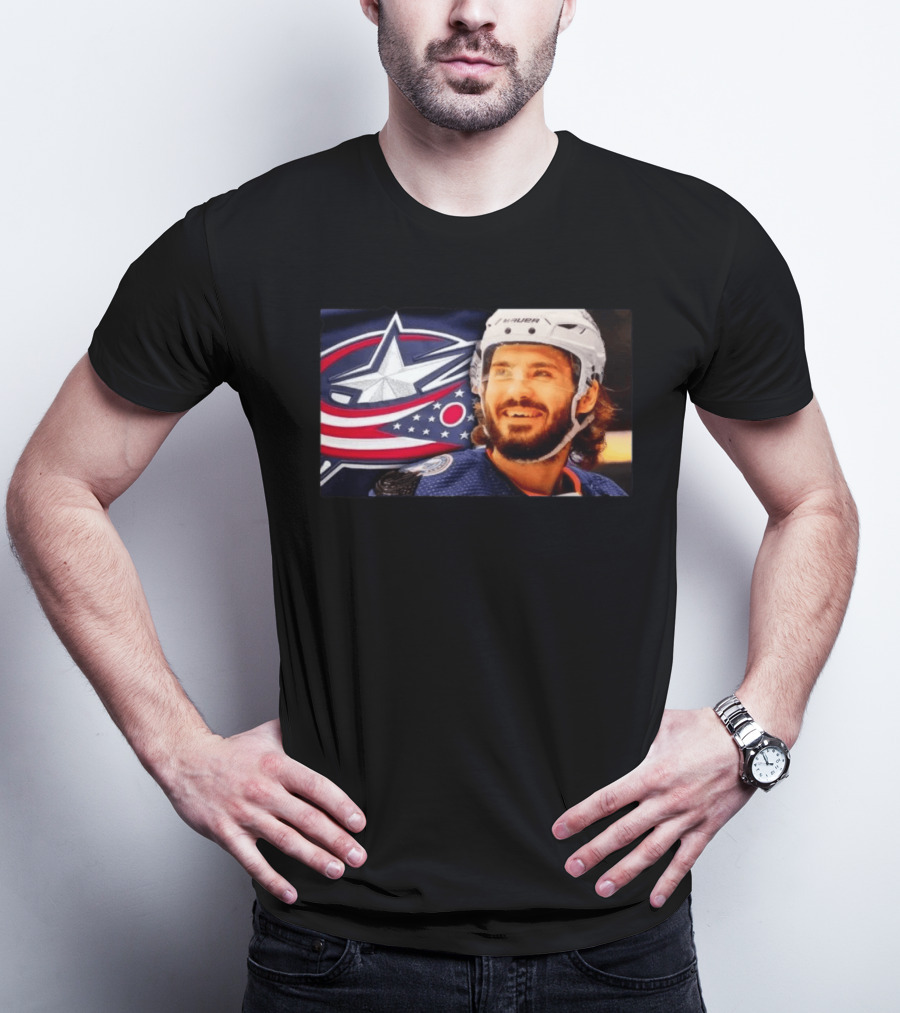 Columbus Blue Jackets Kirill Marchenko Latest Highlights T-Shirt