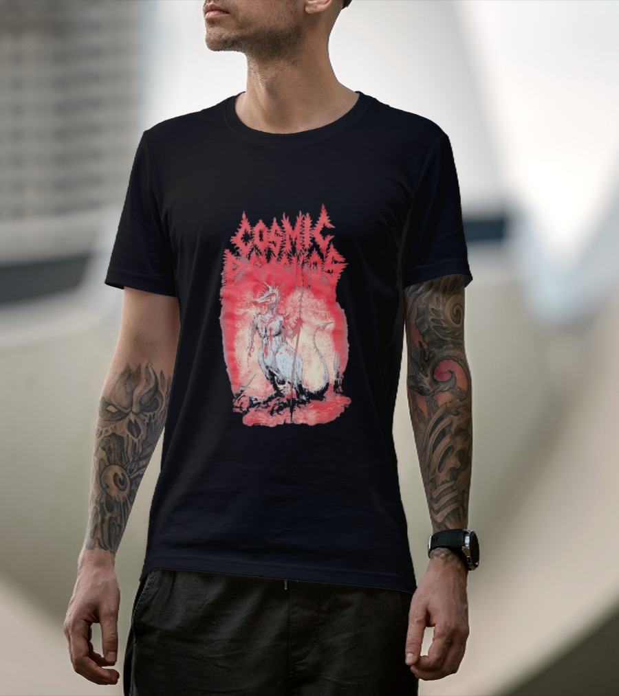 Cosmic Psychos Devil Kangaroo Australian Punk T-Shirt