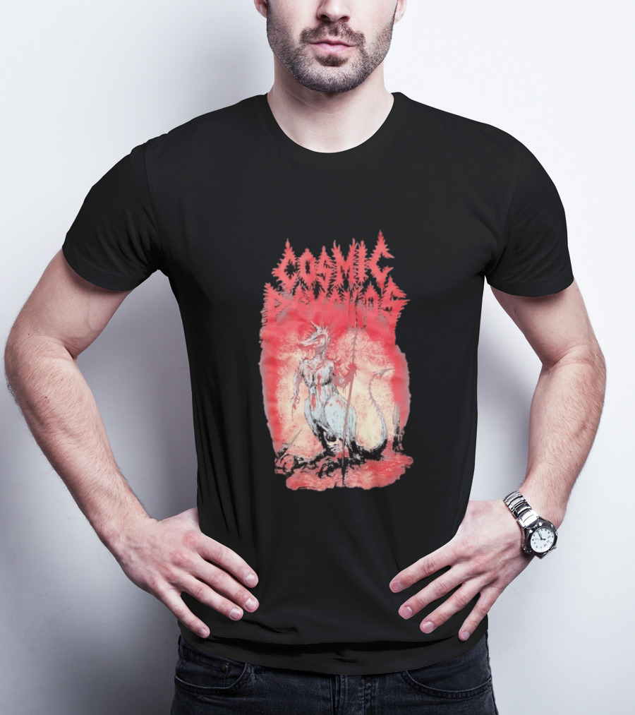 Cosmic Psychos Devil Kangaroo Australian Punk T-Shirt