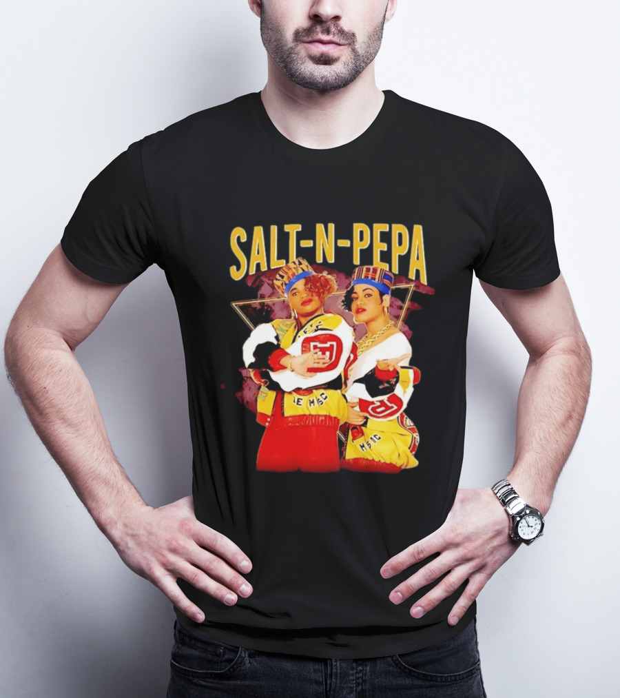 Salt N Pepa Iconic 90s Hip Hop Fashion T-Shirt