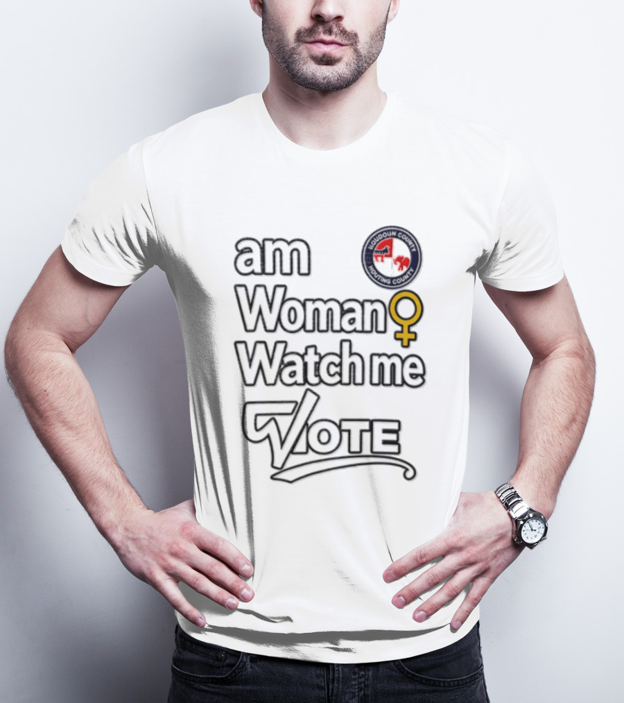 I Am Woman Me Vote Female Empowerment Election T-Shirt