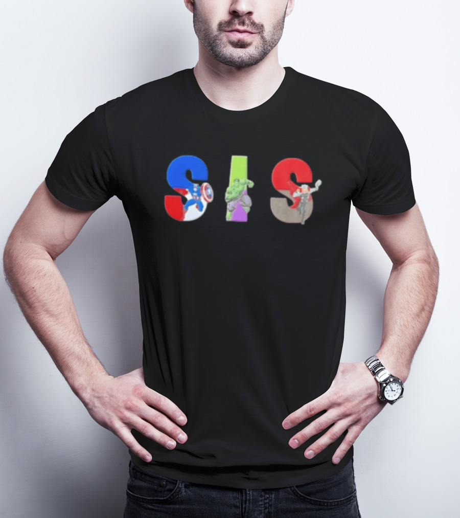 SIS Captain America Hulk Thor Avengers T-Shirt