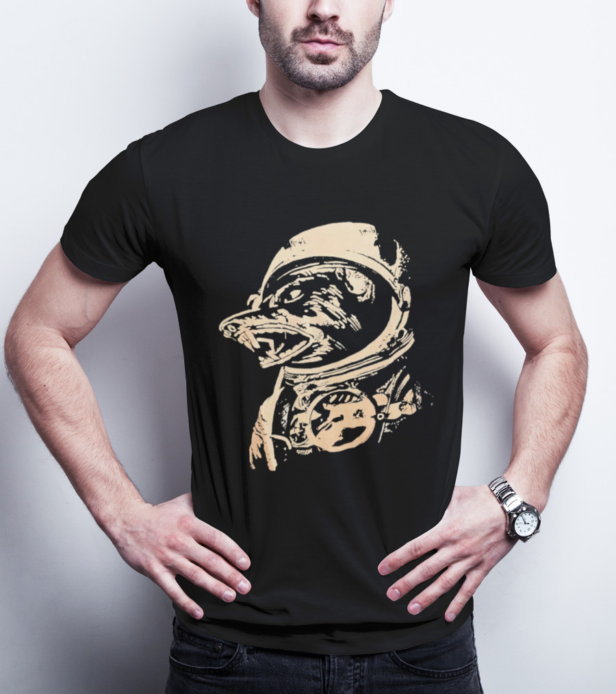 Stussy Astronaut Rat Space Streetwear T-Shirt