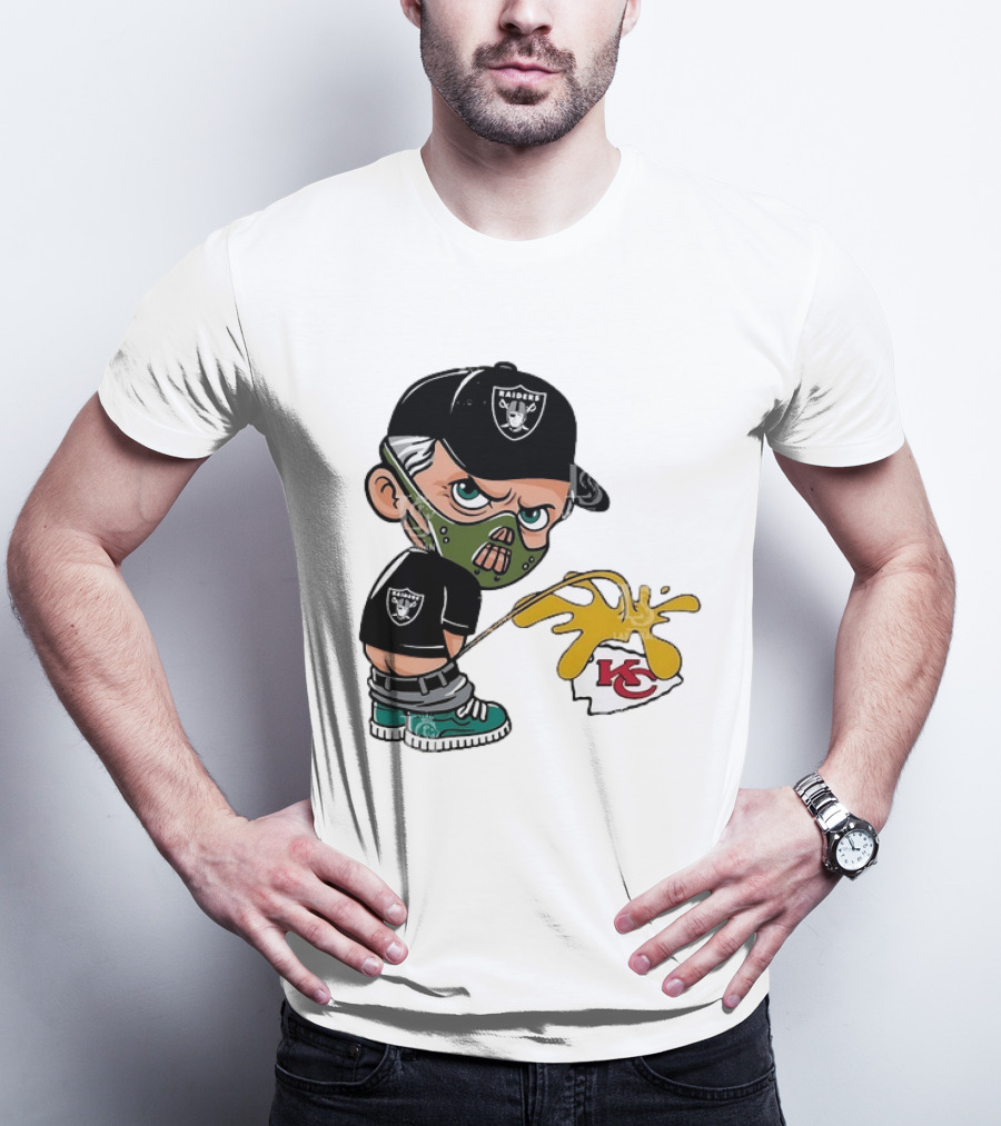 Las Vegas Raiders Fan Prank On Kansas City Chiefs Rivalry T-Shirt