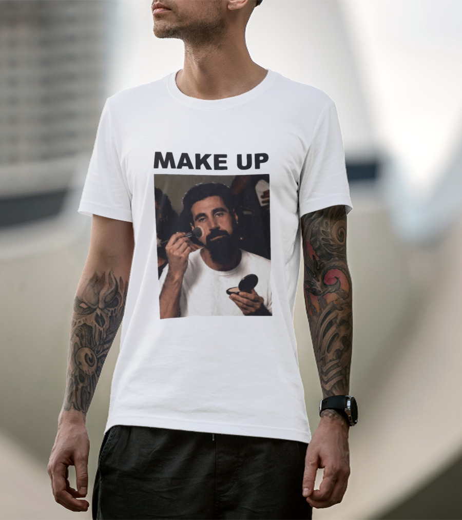 Soad Brazil Makeup Celebrity Face Applying Powder T-Shirt