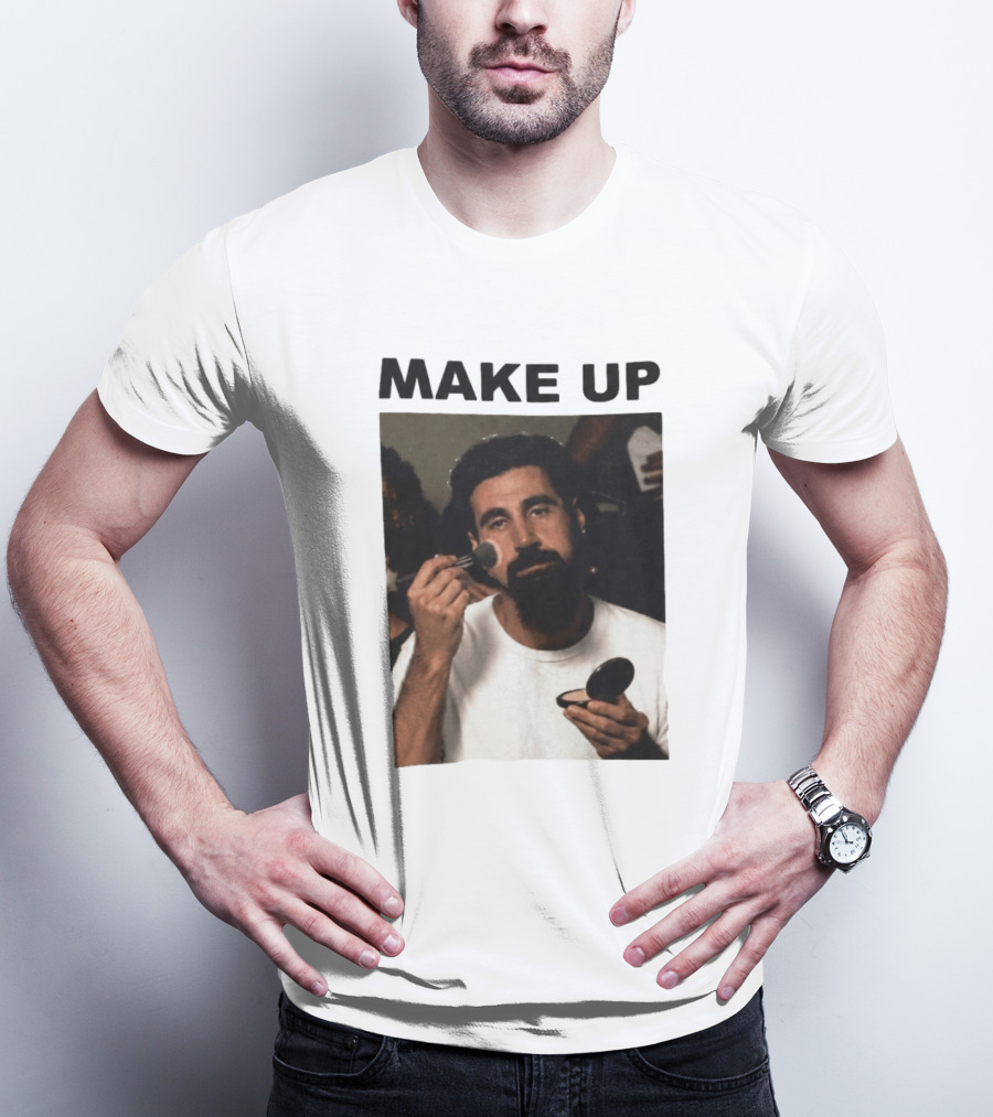 Soad Brazil Makeup Celebrity Face Applying Powder T-Shirt