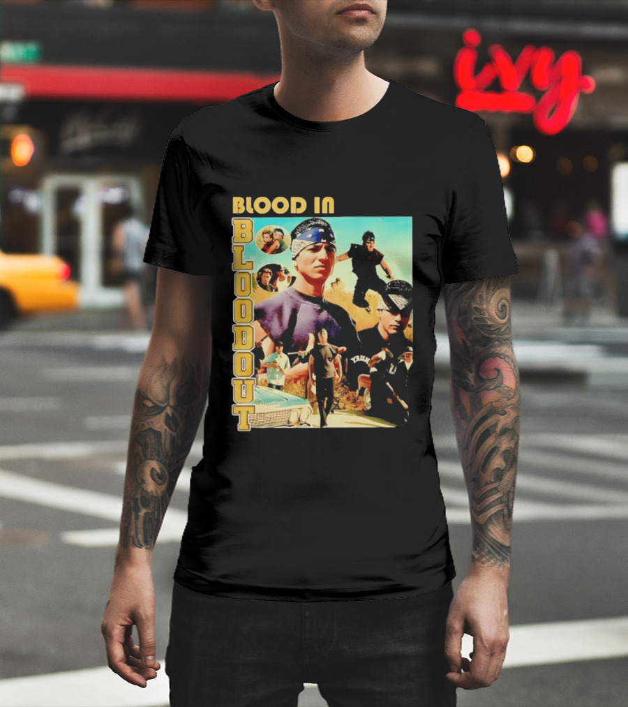 Blood In Blood Out 90s Cult Classic Movie T-Shirt