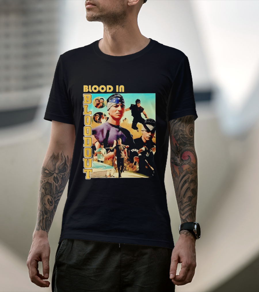 Blood In Blood Out 90s Cult Classic Movie T-Shirt