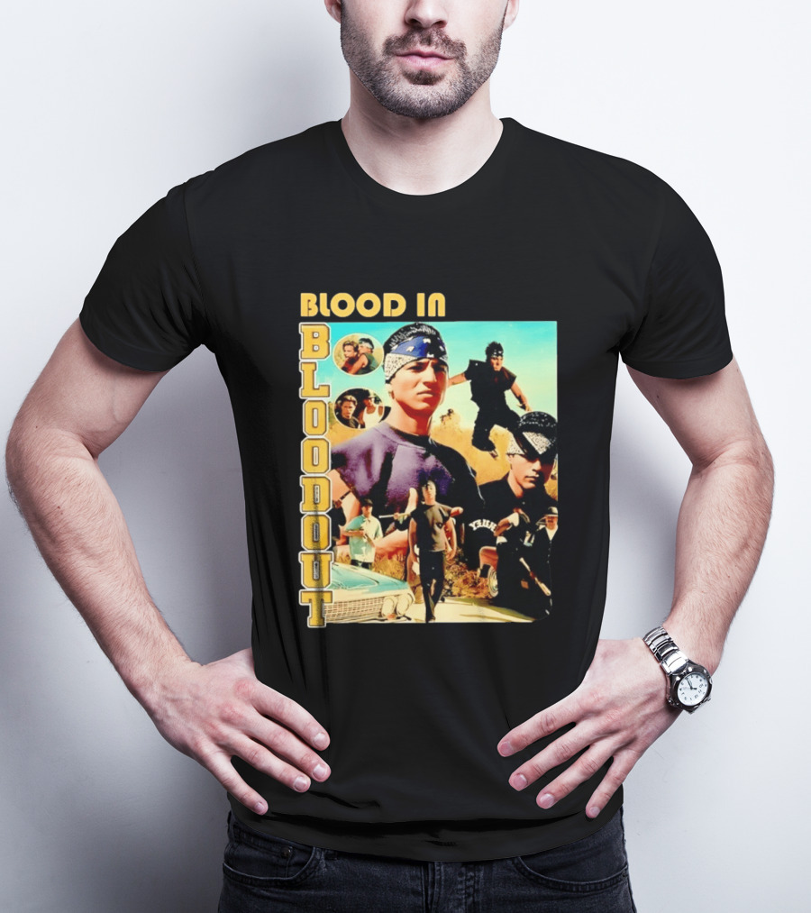 Blood In Blood Out 90s Cult Classic Movie T-Shirt