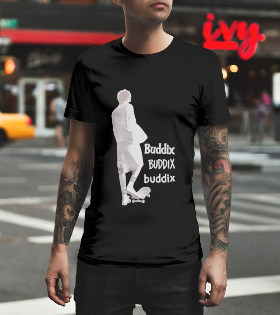 Buddix Skater Skateboarding Streetwear T-Shirt