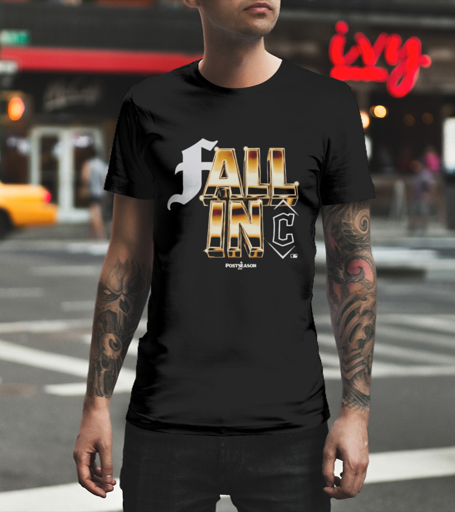 Cleveland Guardians Fall In C 2024 MLB Postseason T-Shirt