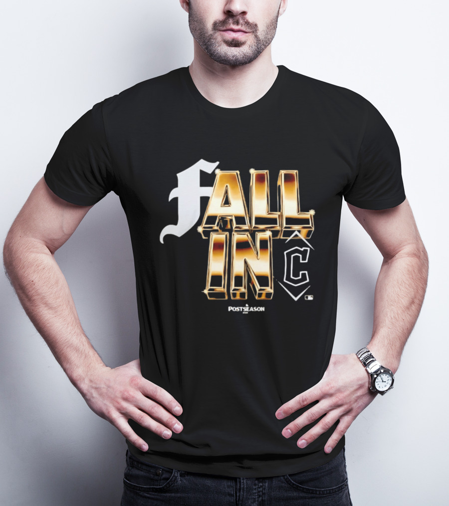 Cleveland Guardians Fall In C 2024 MLB Postseason T-Shirt