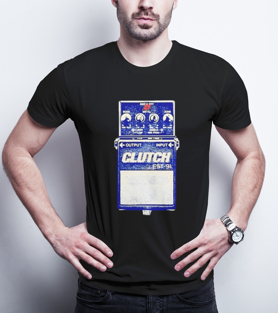 Boss Metal Zone Clutch Est 91 Rock Music Pedal T-Shirt