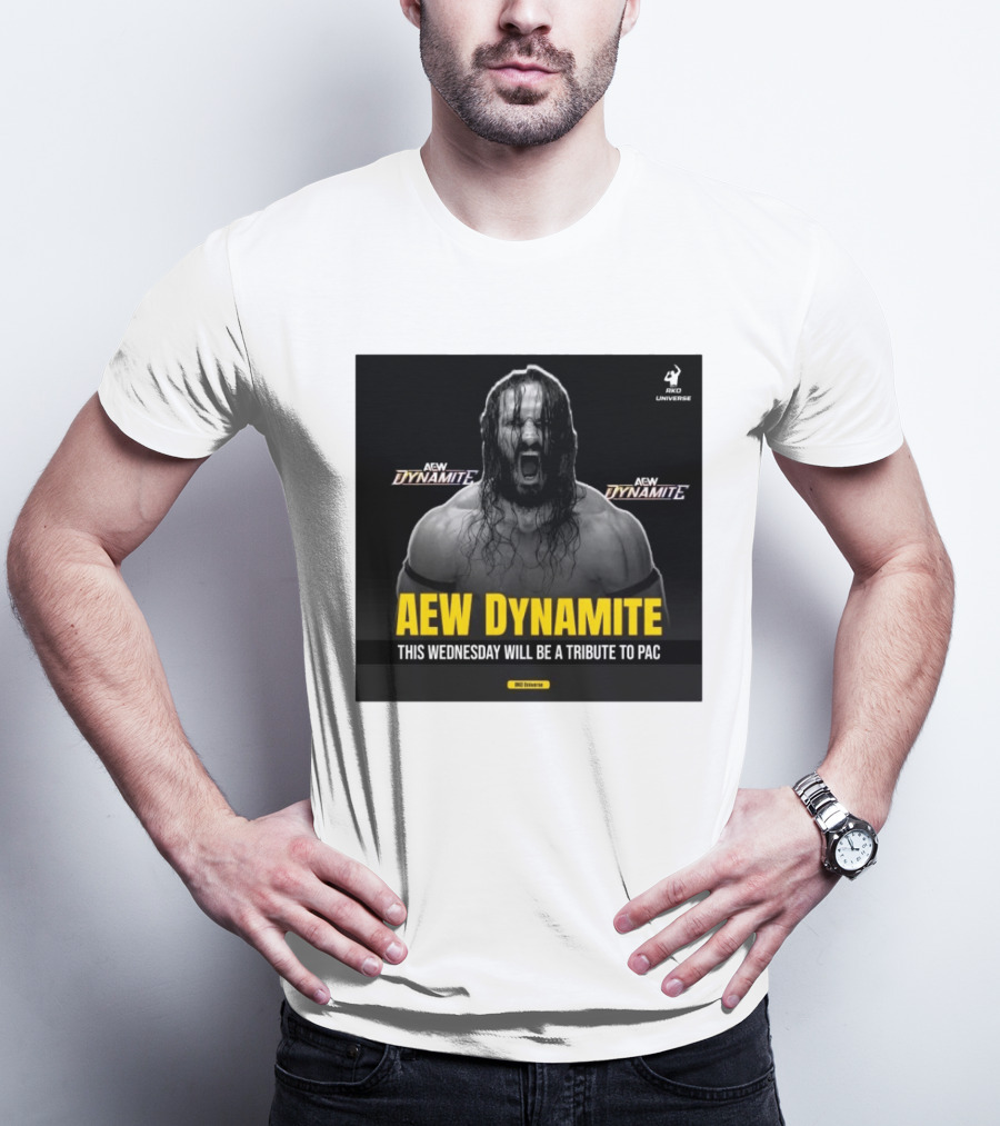 AEW Dynamite This Wednesday Tribute To PAC RKO Universe T-Shirt